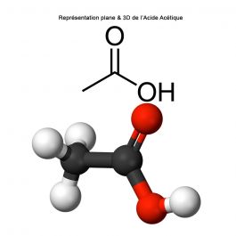 Acide Acétique 80%, Acide Éthanoïque - Mon-Droguiste.com
