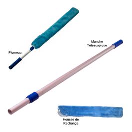 Plumeau Flexible Microfibre, Flexi Duster - Mon-Droguiste.com