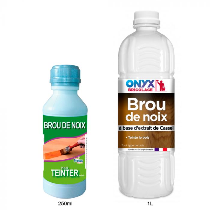 Brou de Noix, Achat Teinte Bois Marron, Acheter Teinture Boiserie - Mon ...